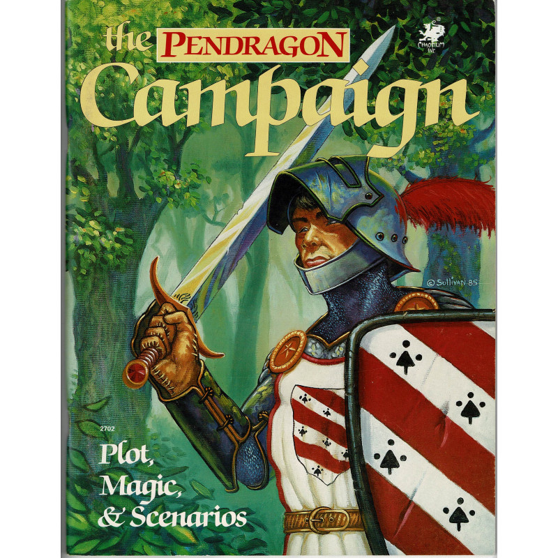The Pendragon Campaign (Rpg Pendragon de Chaosium en VO) - LudoSpherik