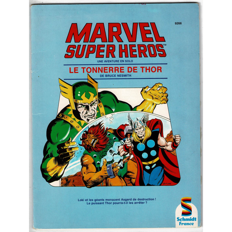 Le Tonnerre de Thor (jdr Marvel Super Héros de Schmidt France en VF) - LudoSpherik
